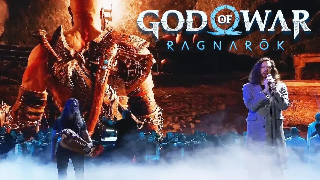 GOD OF WAR RAGNAROK - TRILHA SONORA PERFOMANCE no THE GAME AWARDS 2022 [Blood Upon Snow OST]