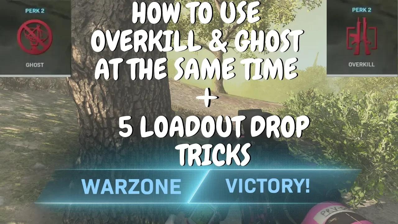 Warzone Overkill vs Ghost? (How to Have BOTH) | How to Overkill Perk ...