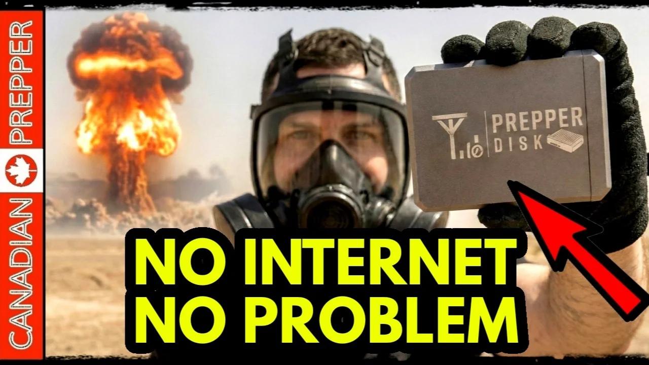Portable Off-Grid Apocalypse Internet: Prepper Disk