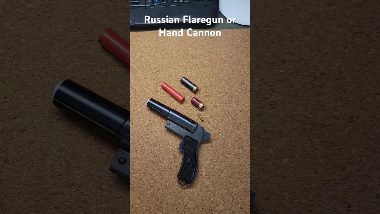 Surplus Russian Flaregun to DIY Multi-Caliber Hand Cannon- 12ga Flare ...