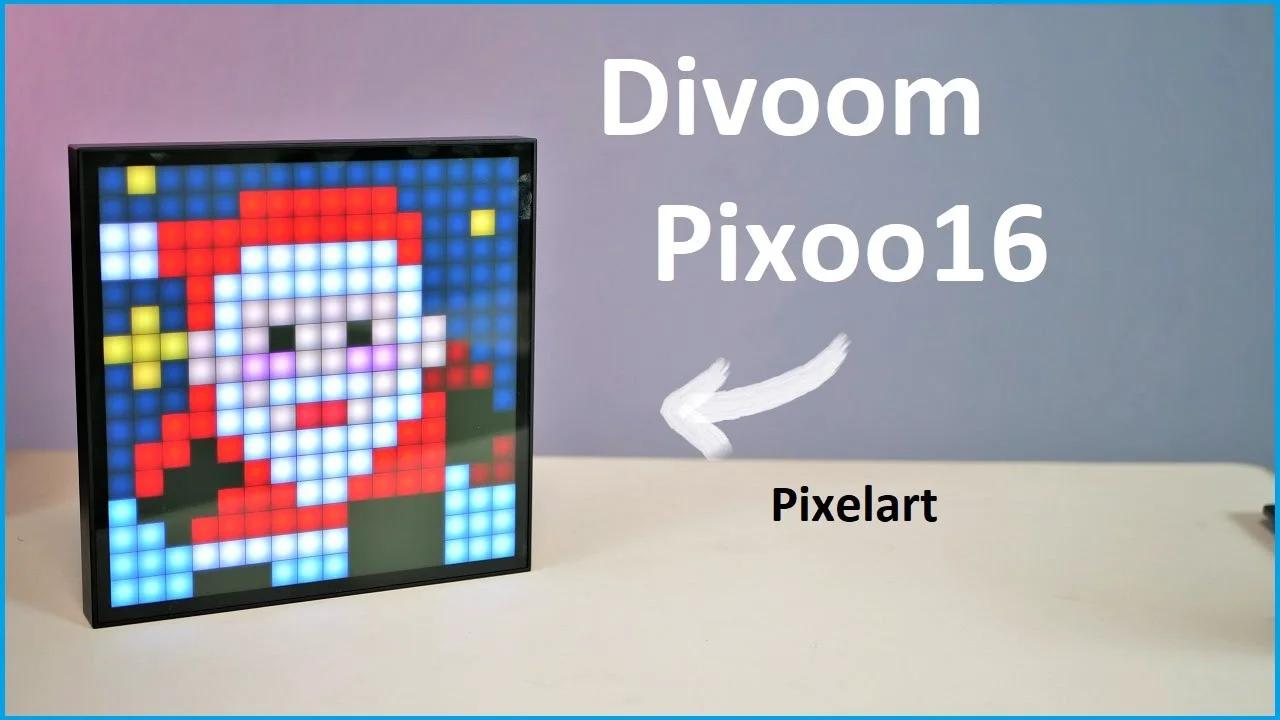 Divoom Pixoo 16 Review - Pixel Art Display mit Social Media und Game ...