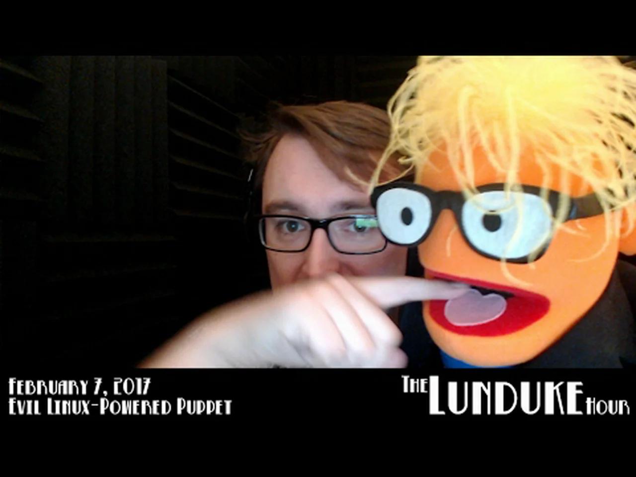 "Evil Linux-Powered Puppet" - Lunduke Hour - Feb 7, 2017