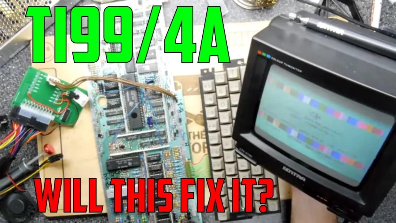 Ti99/4A The Final Repair?