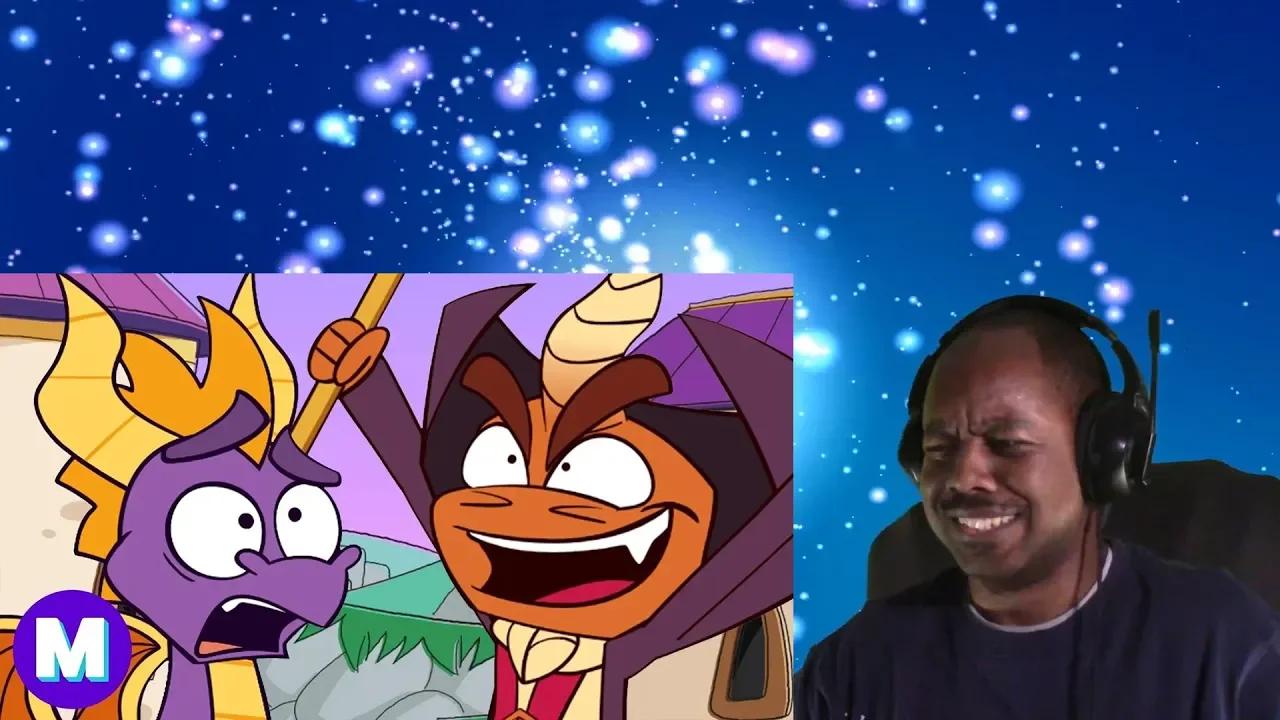 Spyro's Bad Day (Spyro Parody) reaction