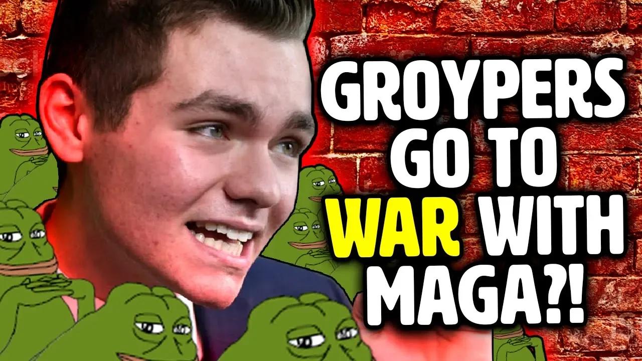 Nick Fuentes launches the MAGA WAR (groypers vs TRUMP)