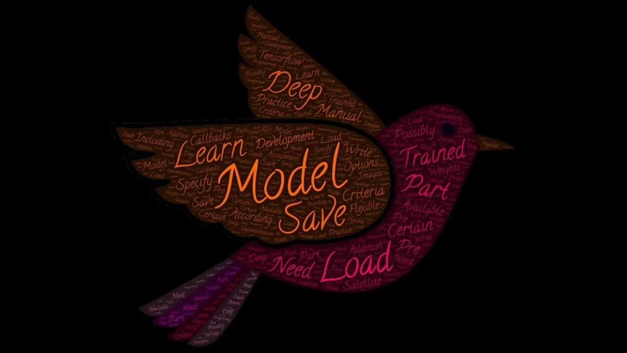 Training and loading a saved model.