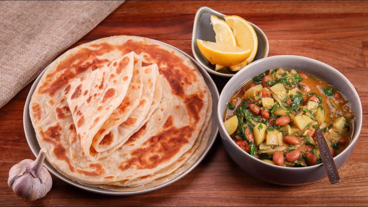 How to Make Perfect African Chapati | Burundian Flatbread & Bean Stew ...