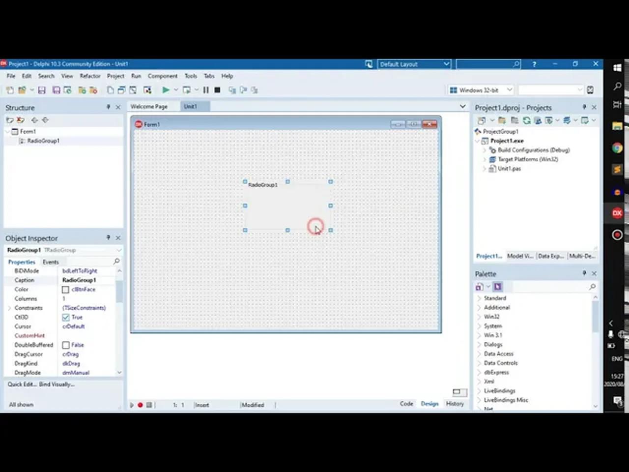 Radio Groups - Delphi Tutorial (part 23) [Remake]