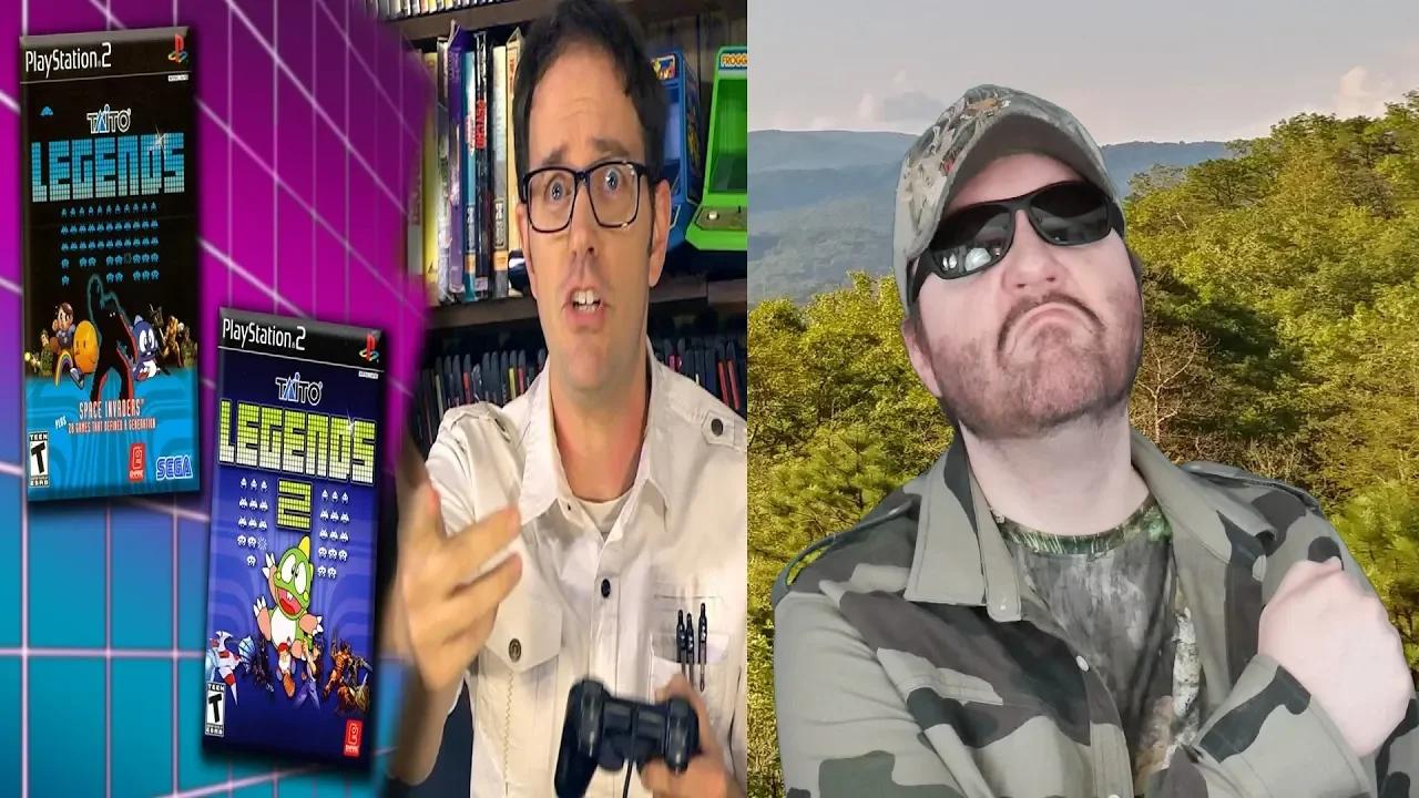 Taito Legends (PS2) - Angry Video Game Nerd (AVGN) - Reaction! (BBT)