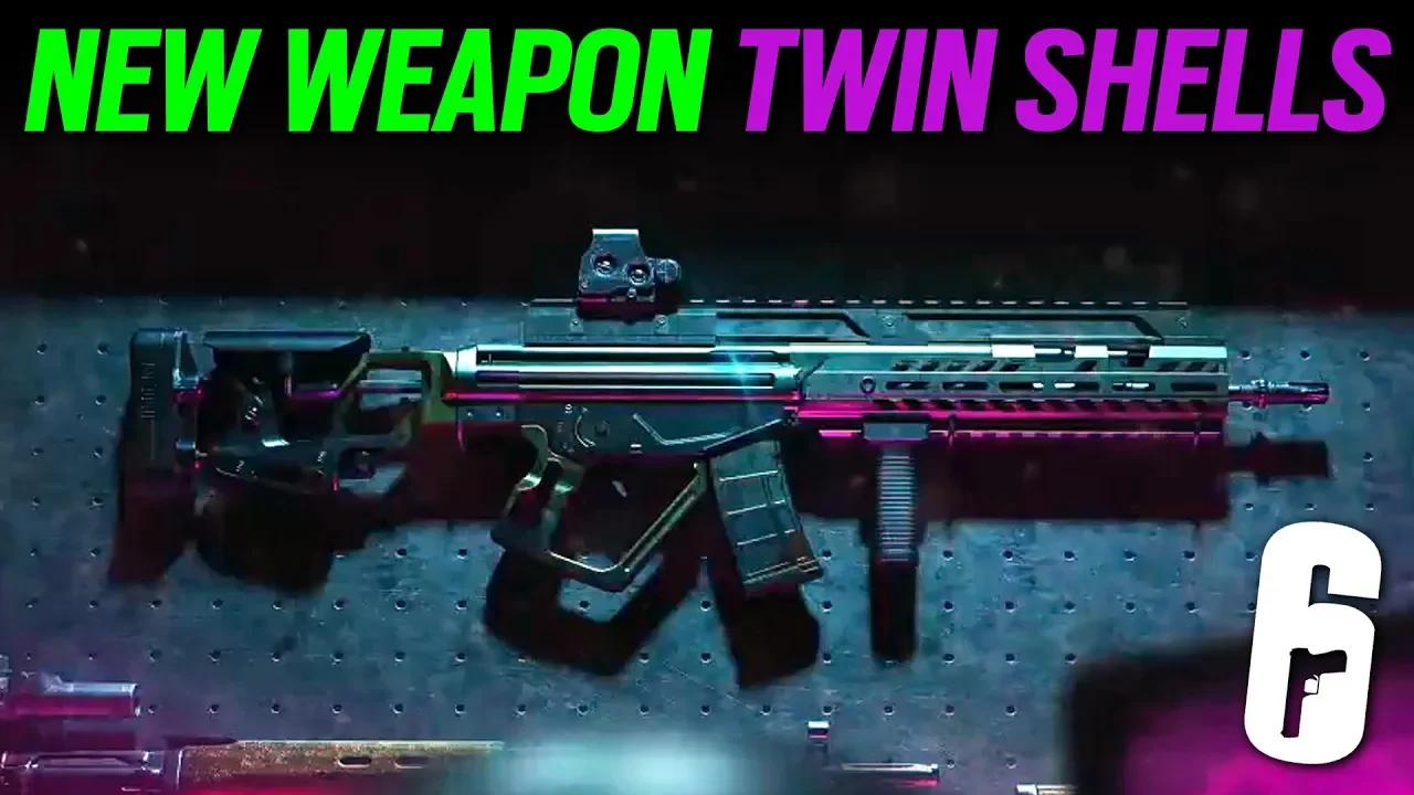 New Weapon Operation Twin Shells - New Season - 6News - Rainbow Six Siege
