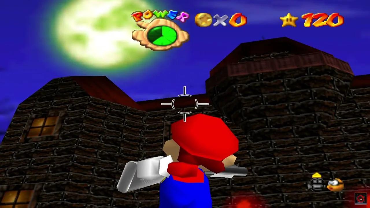 Super Mario 64 (1080p) [Shotgun Mario Remaining RA] - Breaking Boo's ...