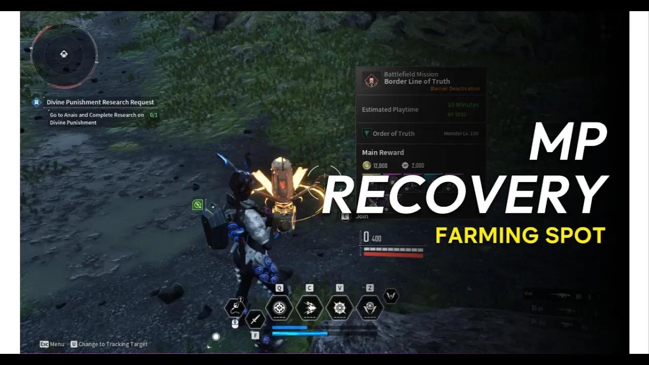 MP Recovery Module Farming Spot - The First Descendant