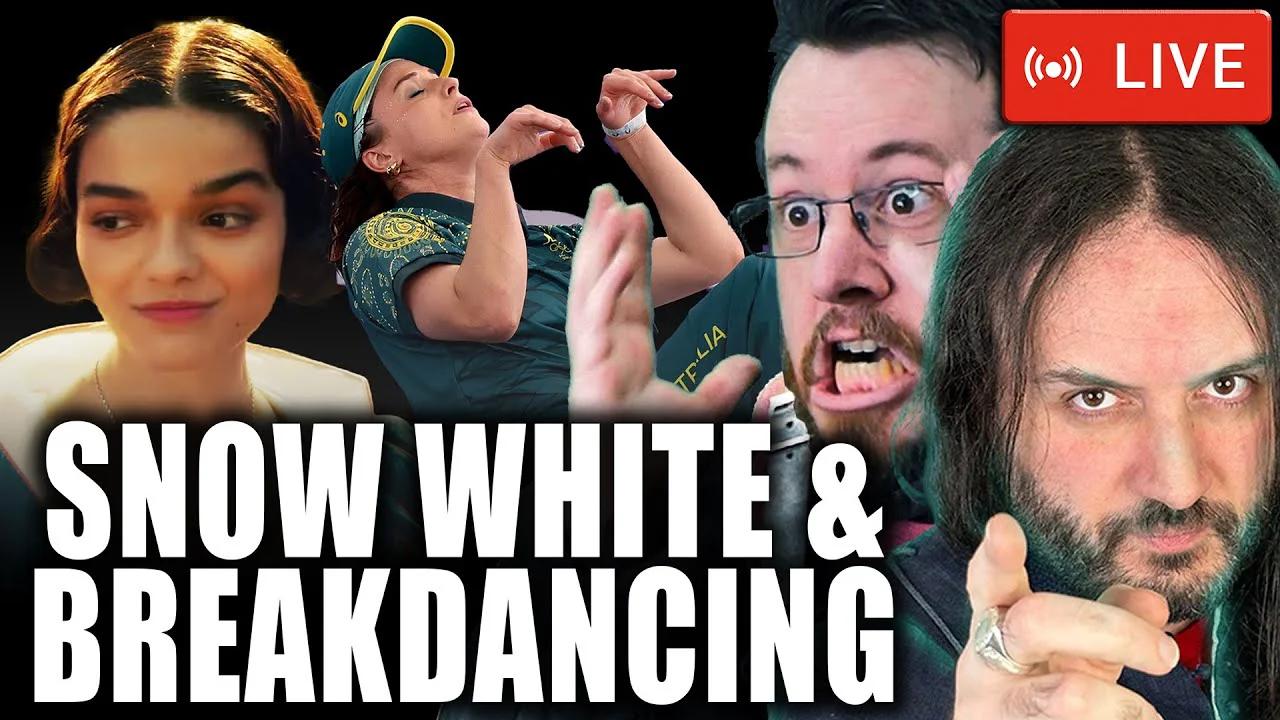 Snow White looks TERRIBLE and breakdancing - KNIGHTS WATCH LIVE with ...