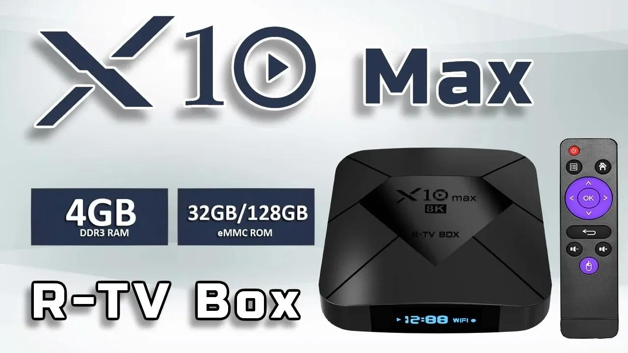 R-TV Box X10 Max Amlogic S905X3 4K TV Box Review