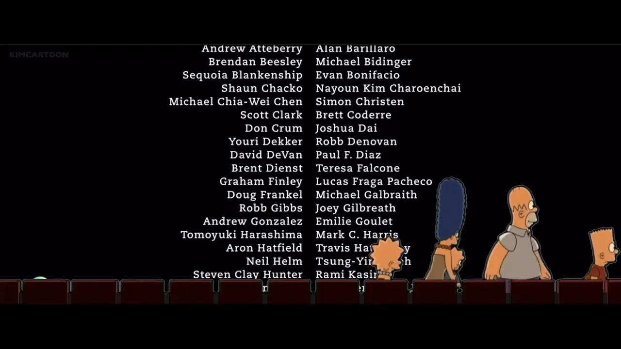 The Simpsons Theater Soul End Credits [SPOILER ALERT]
