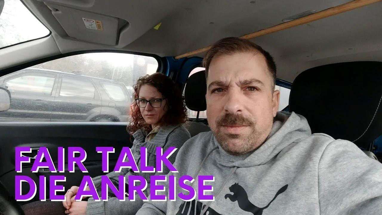 Zu Gast bei Fair Talk - Die Anreise nach Magdeburg