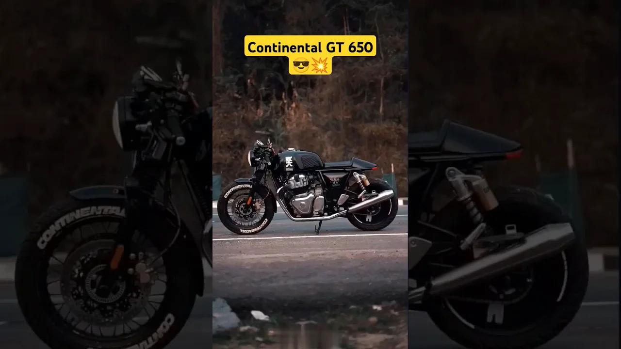 Modified Continental GT 650 💥😍 #continentalgt650 #gt650 #motorcycle # ...