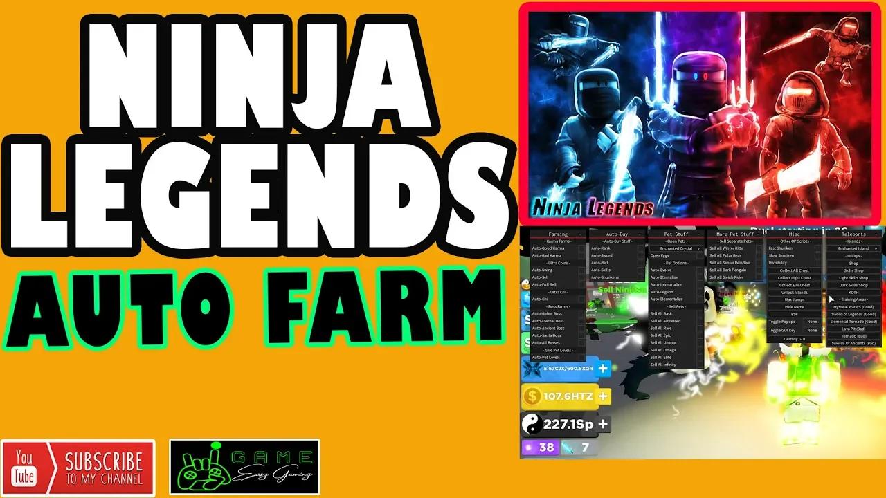 Roblox Ninja Legends Script Auto Farm