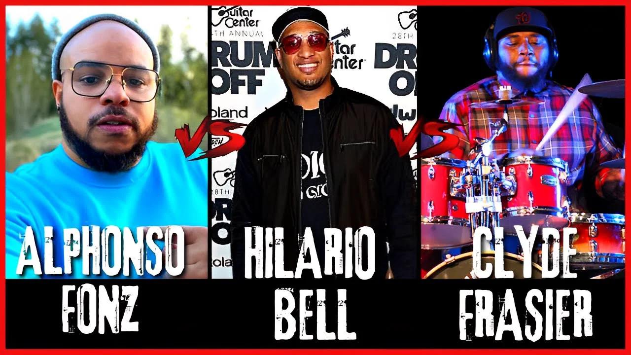 🔥 FLYING ON DRUMS ( ALPHONSO FONZ | HILARIO BELL | CLYDE FRASIER )