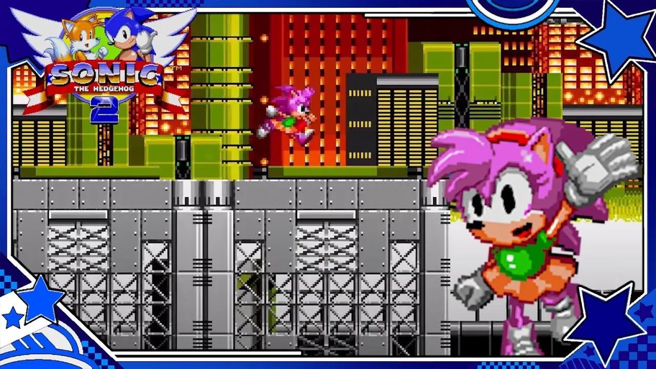 SONIC THE HEDGEHOG 2 - Amy Rose Full Playthrough