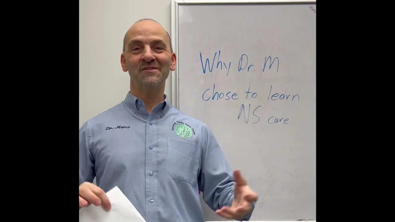 why Dr Marco learned Network Spinal Care