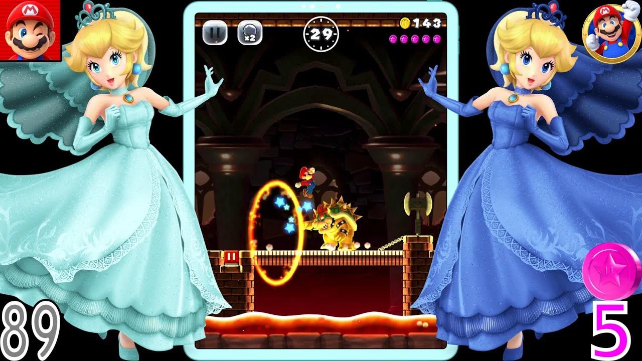 Mario - Pink Coins - World 5