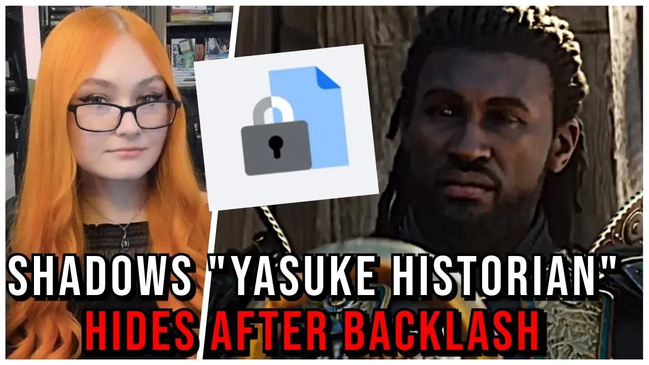 Assassins Creed Shadows "Yasuke Historian" HIDES After Massive Backlash ...