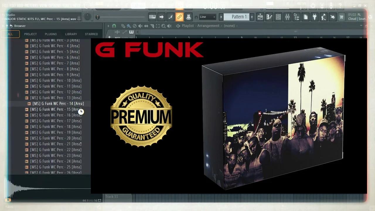 Westcoast G Funk Drum Kit Download 2024 | HipHop