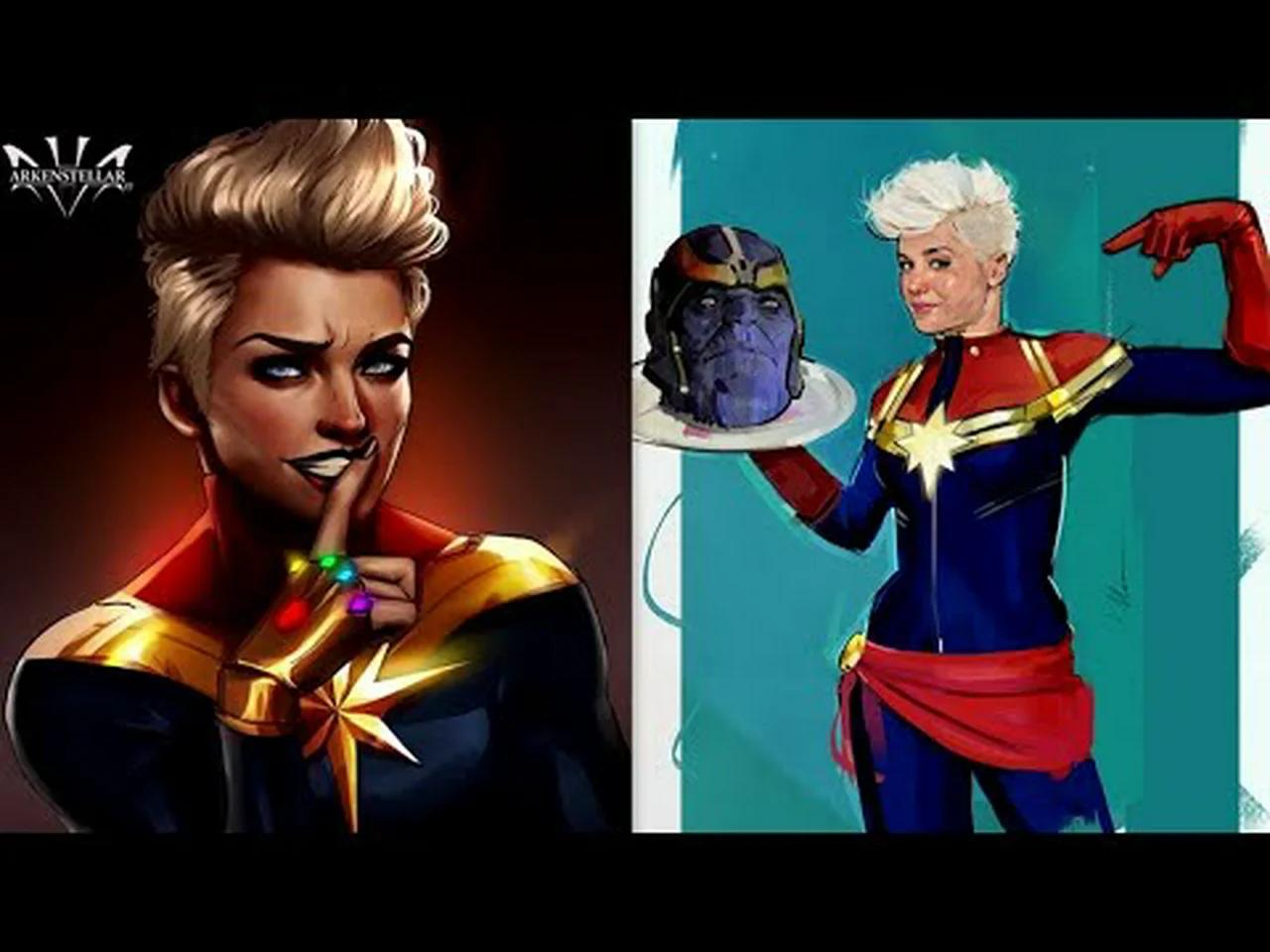 🔥"Captain Marvel Comics"🔥 - Mildly Amusing But Super Funny . Marvel & DC