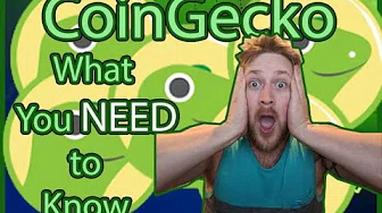 Coingecko Walkthrough - What you didn't know - What you NEED to know!!