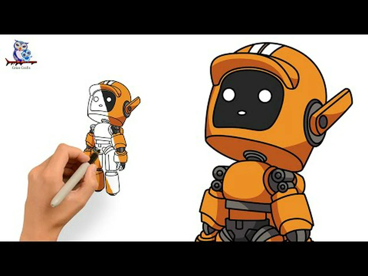 How To Draw K-VRC - Love, Death, and Robots Season 3