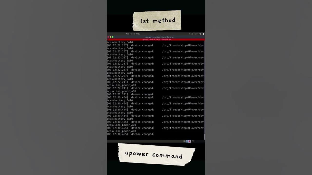 How To Check Battery Status Using Linux Command Line Upower And Acpi 1783