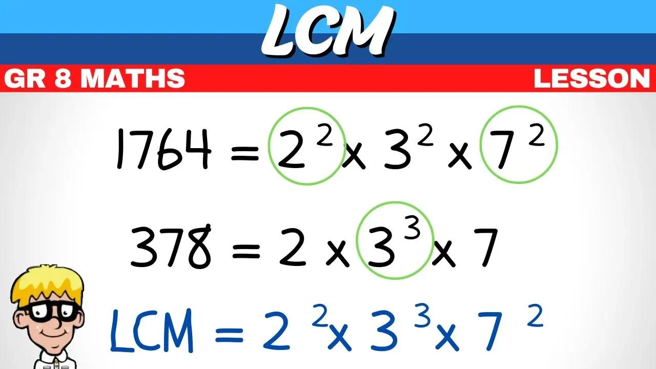 Lowest Common Multiple Grade 8
