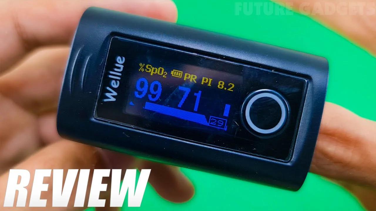 Wellue Fingertip Blood Oxygen Saturation Monitor with Alarm Unboxing ...