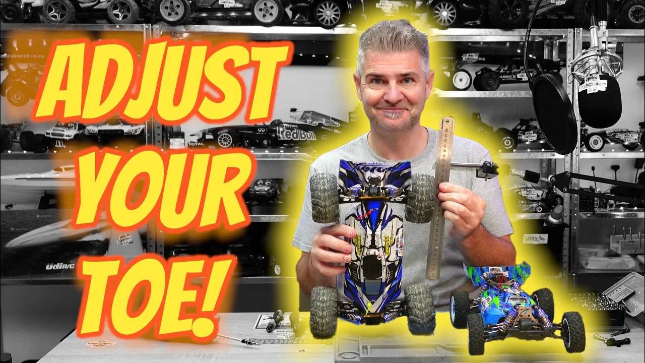 Adjusting the toe on your RC car. EACHINE EAT14 & WLTOYS 124017