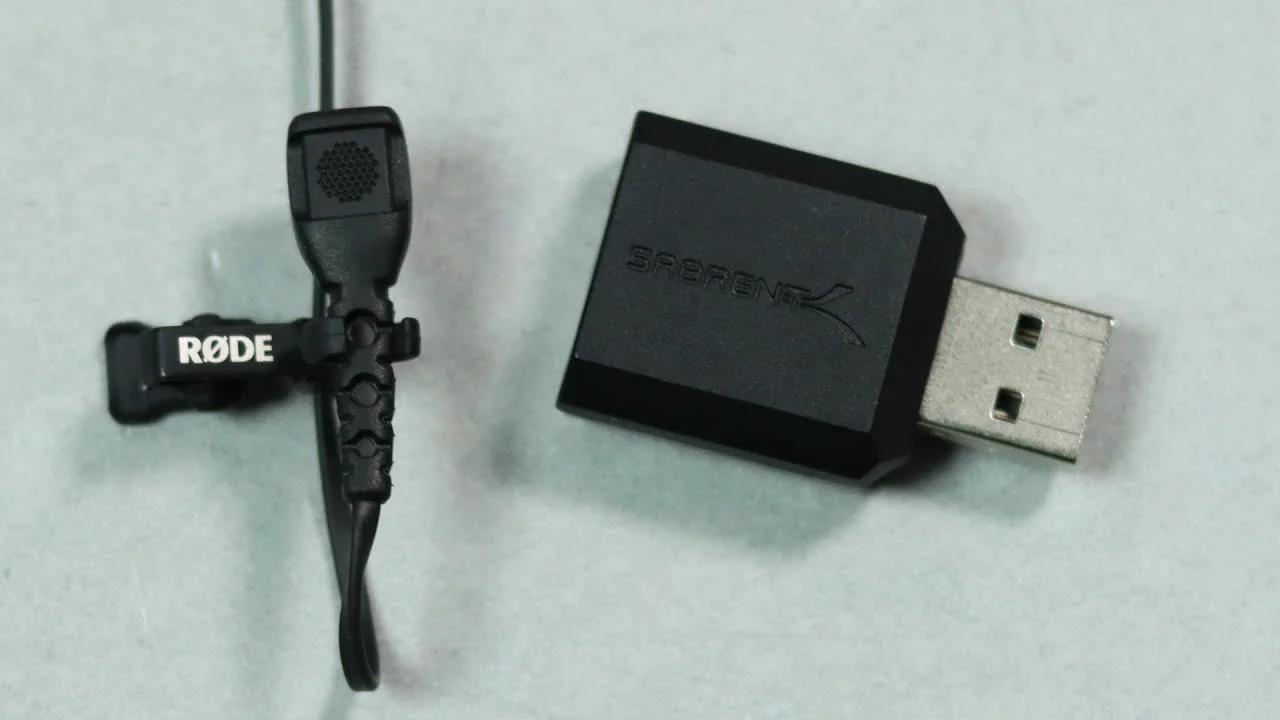Using Lav Mics with USB Soundcards, Soundcard Gain (Sabrent AU MMSA ...
