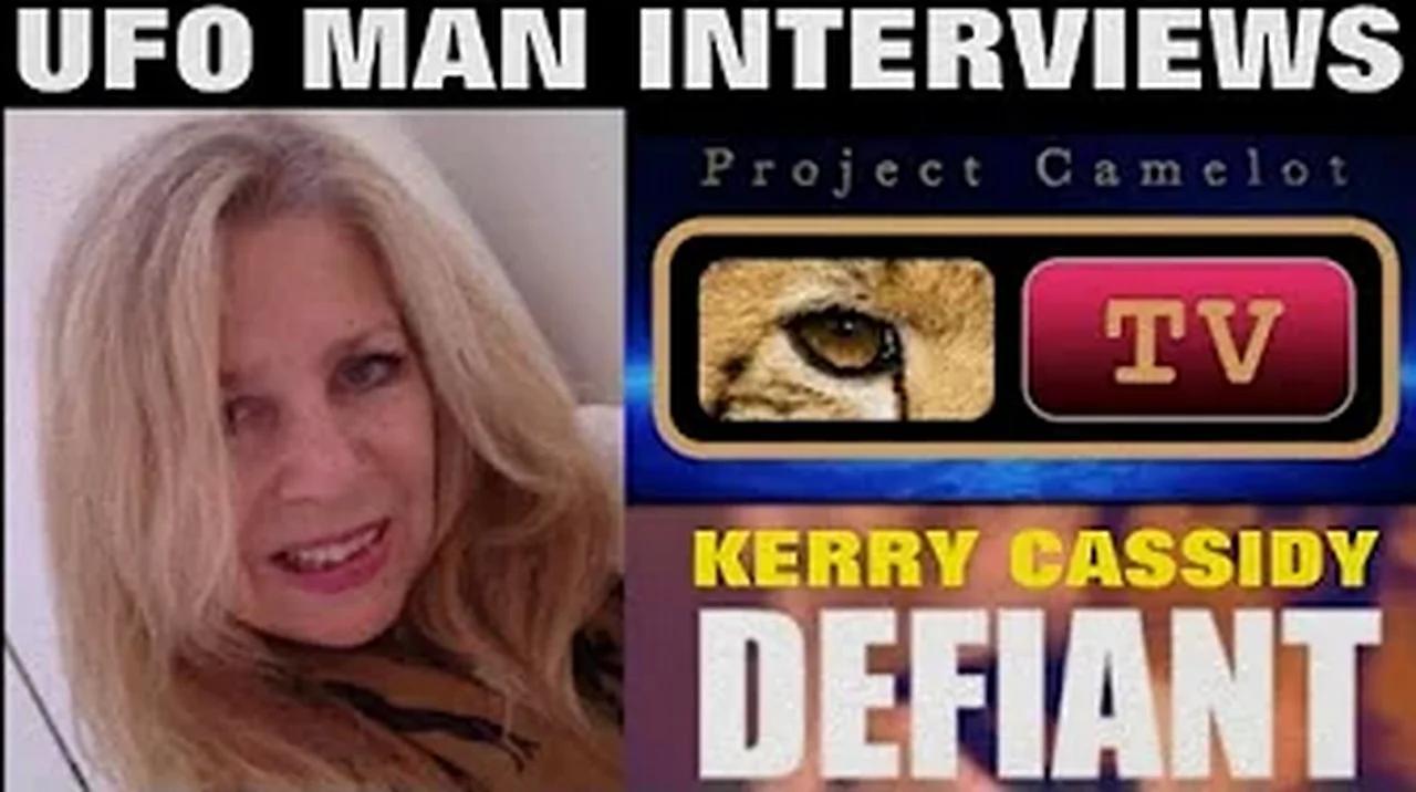 UFO MAN Channel Interviews Kerry Cassidy from Project Camelot