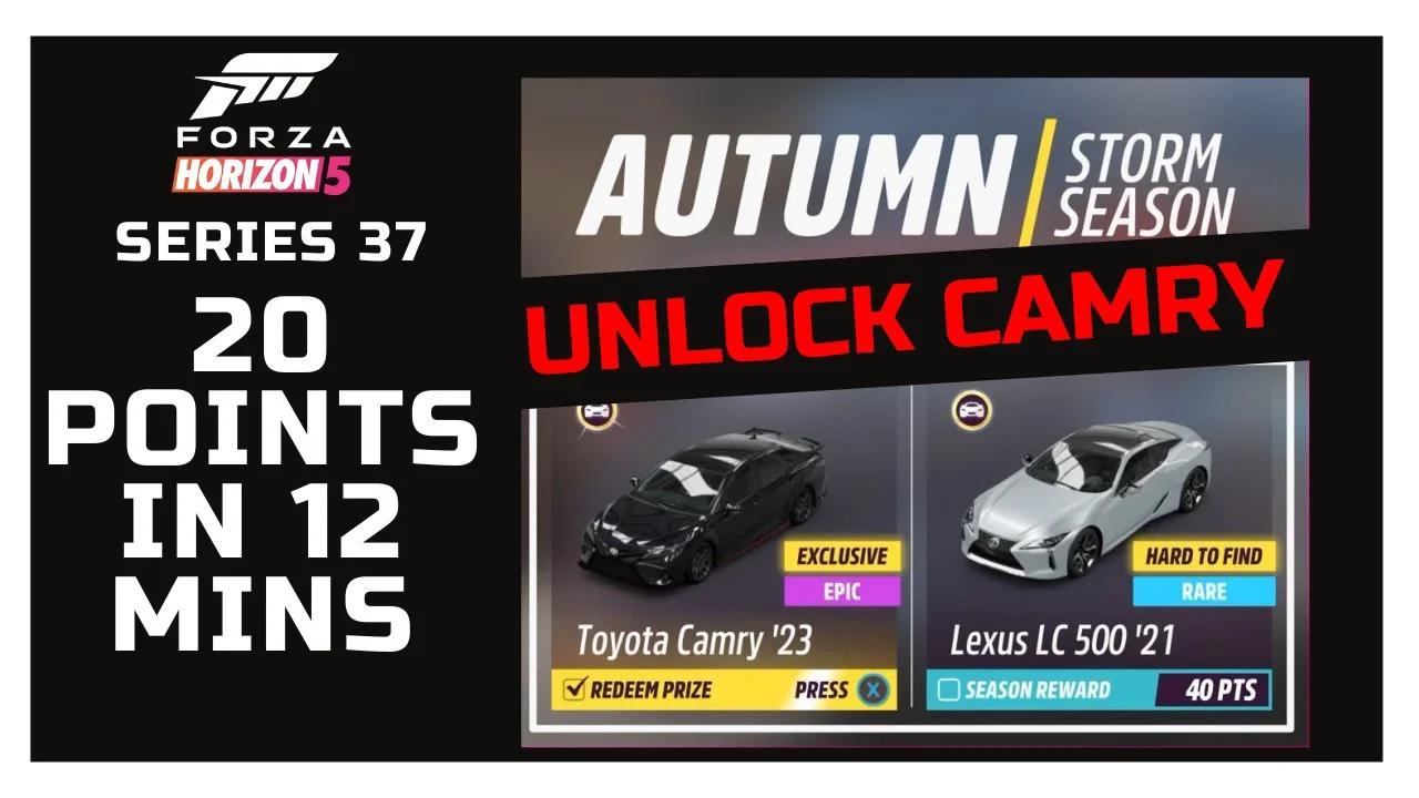 Forza Horizon 5 - Unlocking 20 Points in 12 Mins