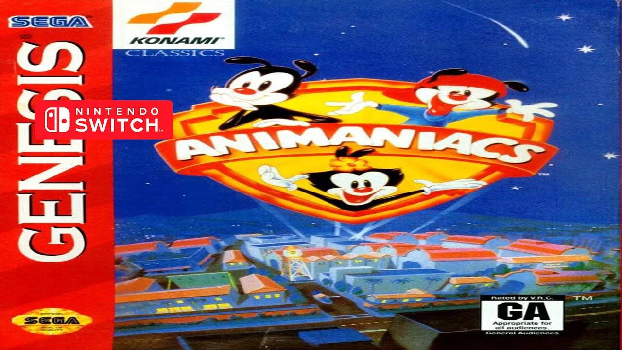 Animaniacs Gameplay Sega Genesis - Mega Drive