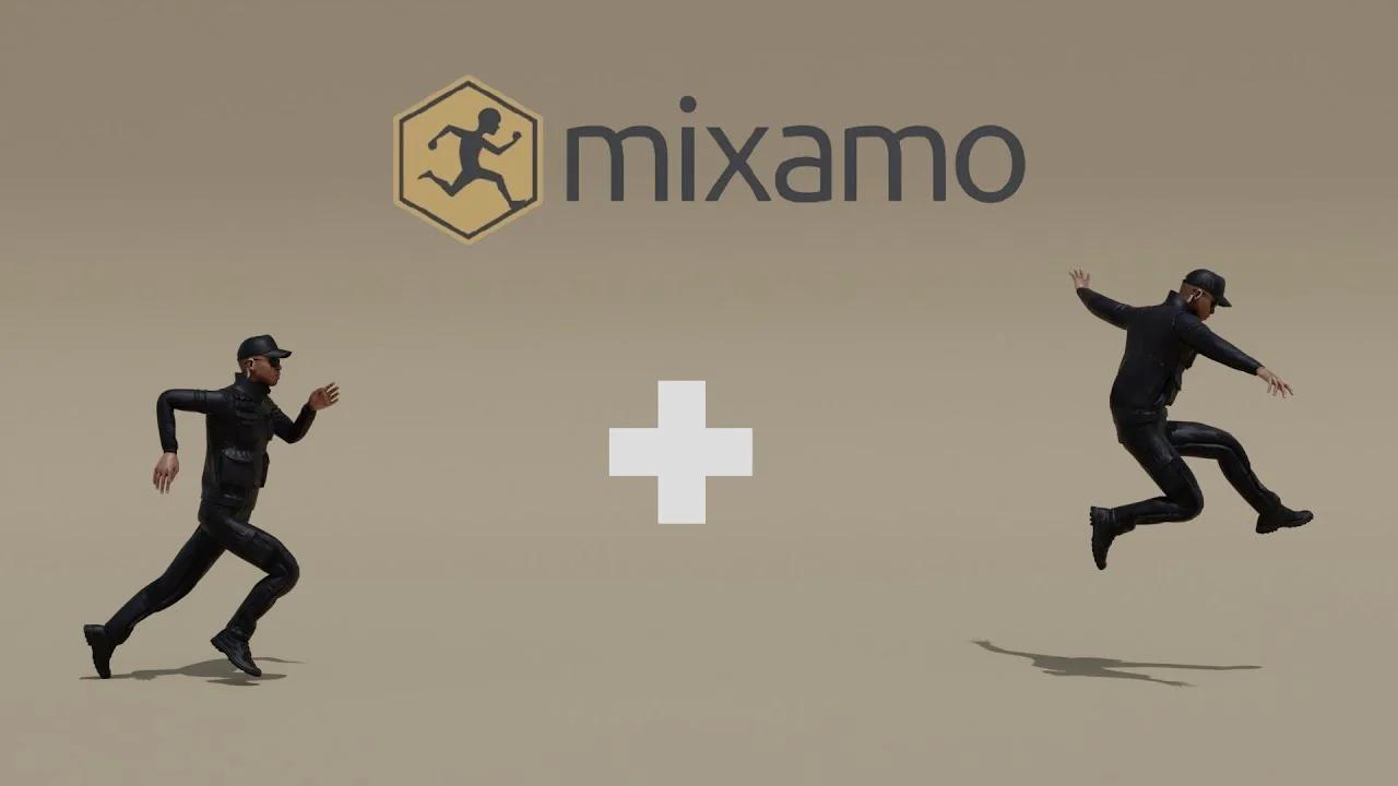 Combine Multiple Mixamo Animation in Blender 4.1