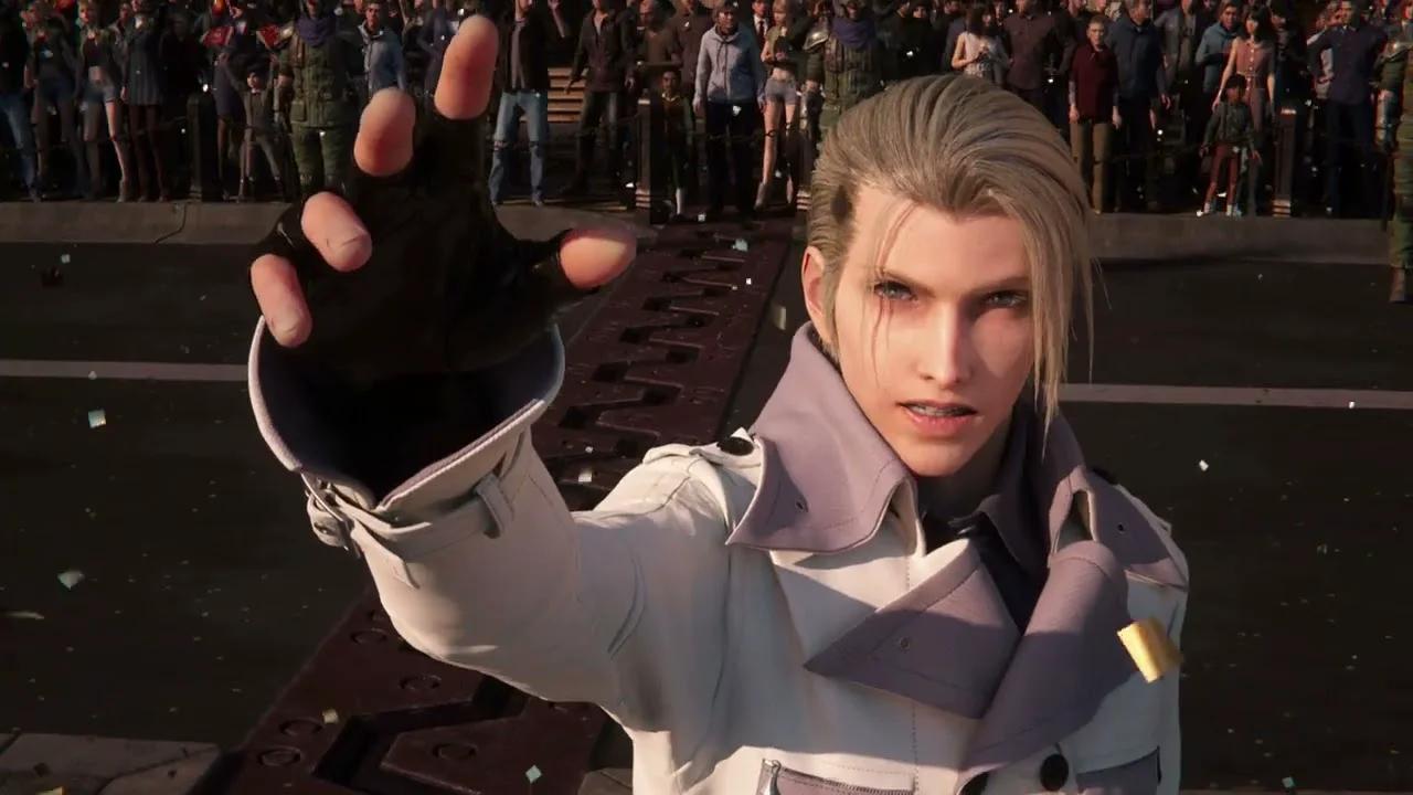 Final Fantasy 7 Rebirth - Ch 4 Rufus Shinra Fires Junon's Cannon ...