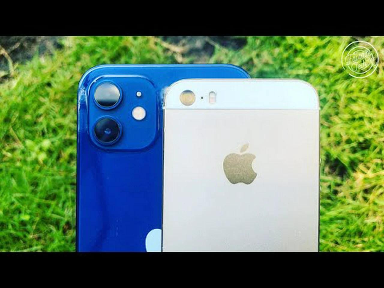 iPhone 12 vs iPhone 5s | Apple Signature Colors 💙💛