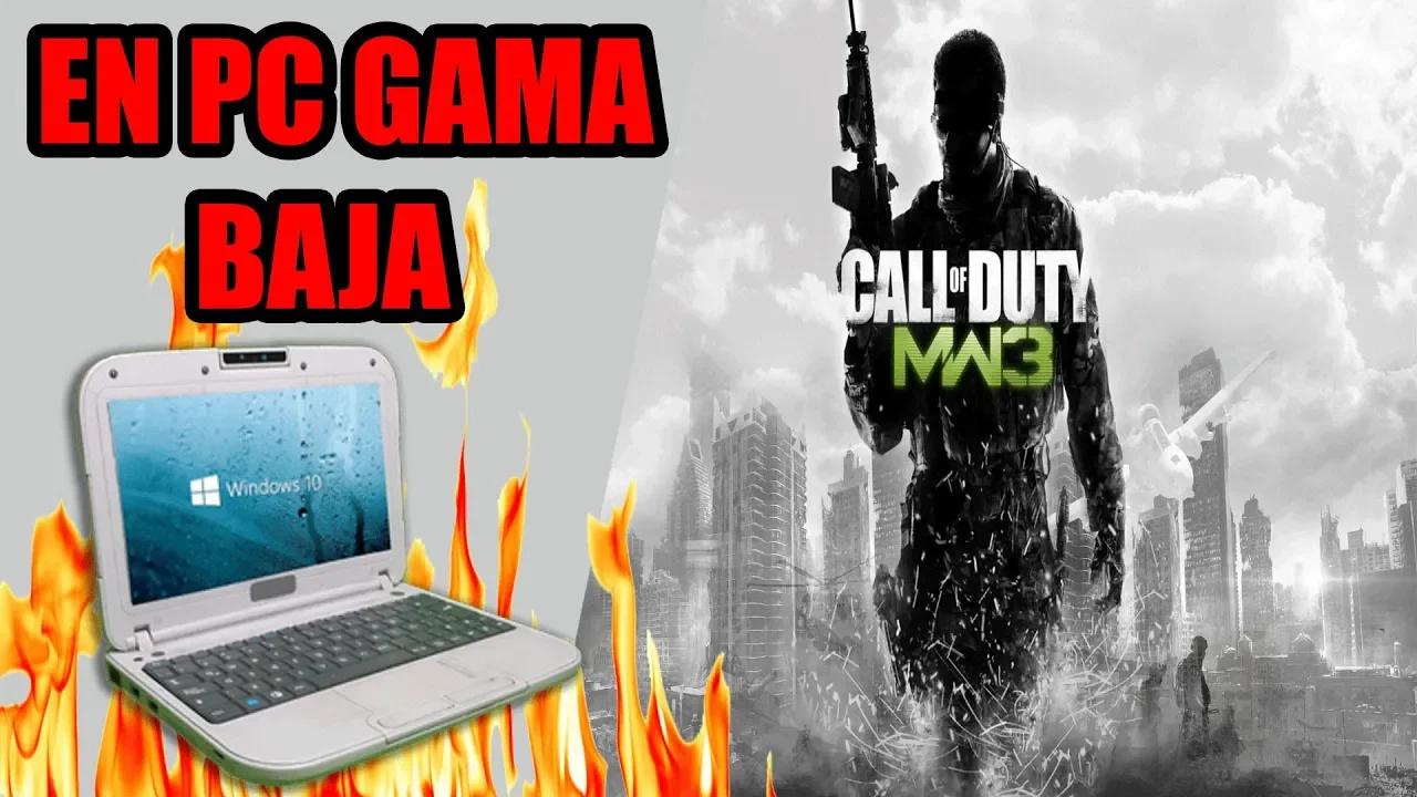 GAMEPLAY DE CALL OF DUTY - MODERN WARFARE 3 EN CANAIMA DE BAJOS ...