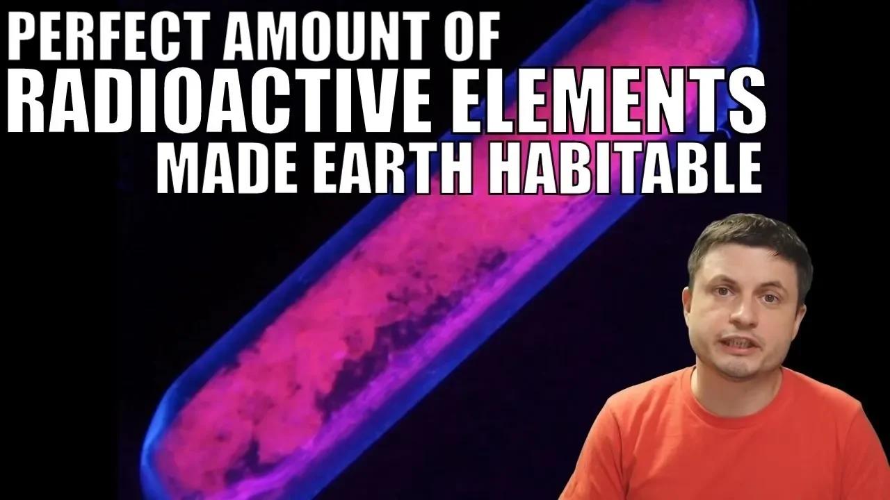 Earth Habitability Linked to Uranium/Thorium Inside the Planet