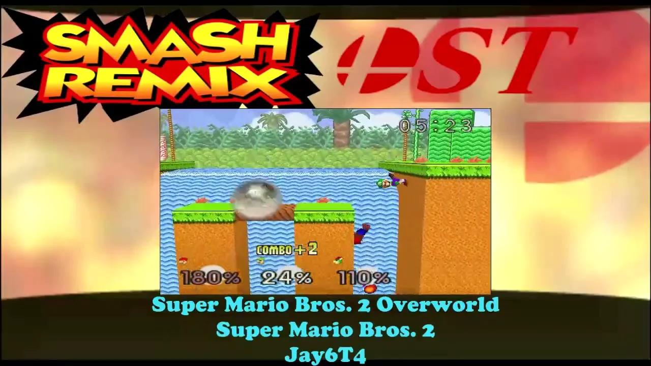 Smash Remix OST Extended - Super Mario Bros. 2 Overworld (Super Mario ...