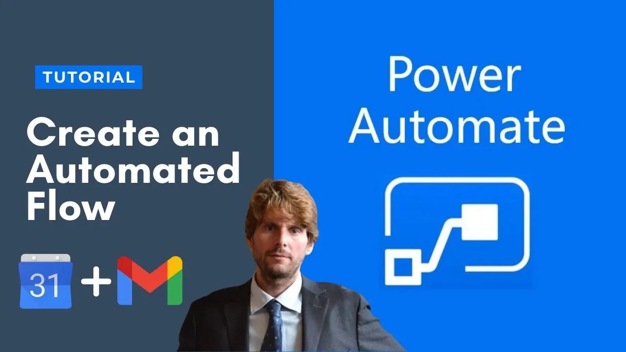 Power Automate Tutorial - Create an automatically triggered flow [2021]