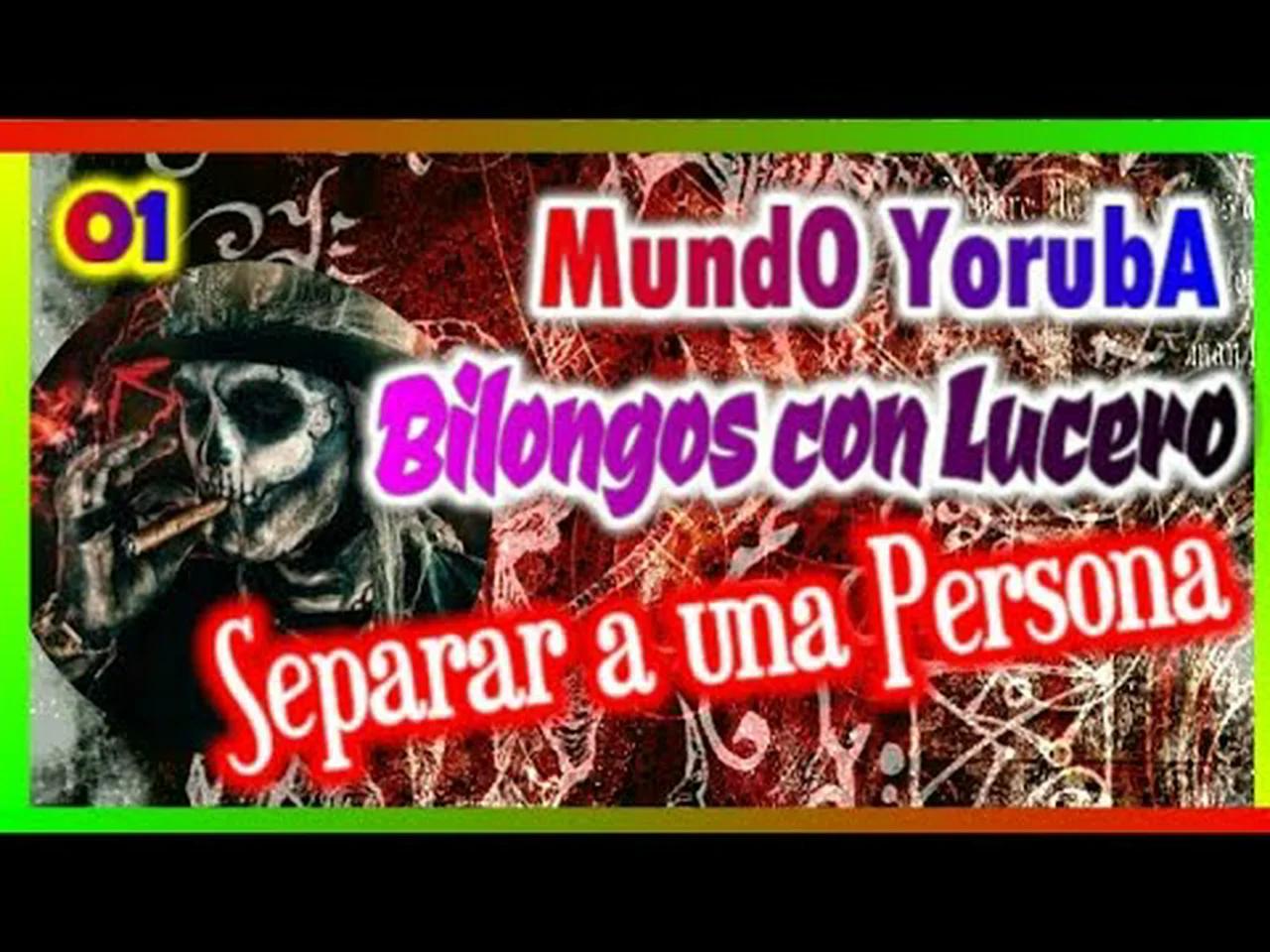🔴 vídeo 01: Bilongo para separar a una persona
