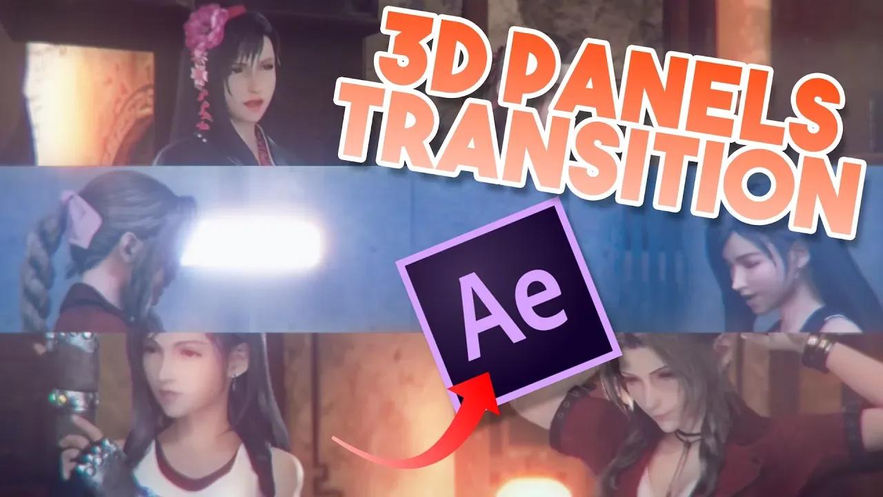 3D Panels Transition || After Effects [Tutorial]