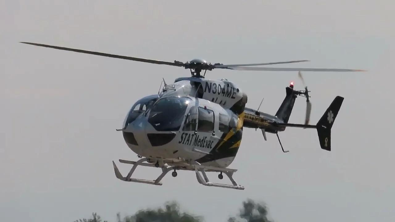 N304ME - STAT MedEvac 4 Taking Off