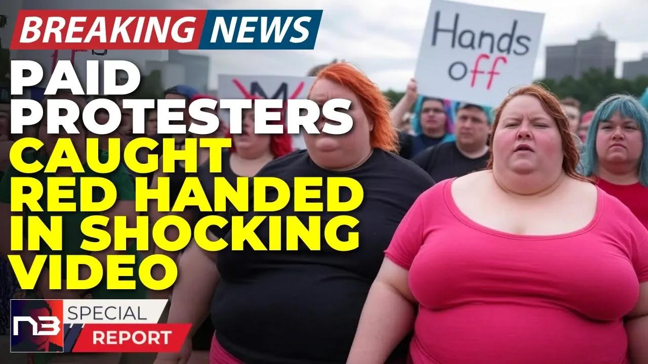 🚨BREAKING: Hidden Camera Shows What Actually Happens At Paid Protests ...